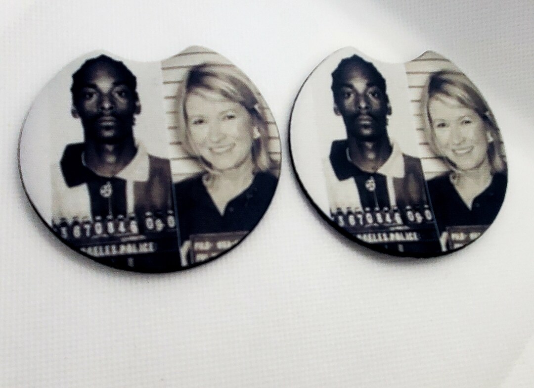 Mug Shot Car Coasters Set - Etsy