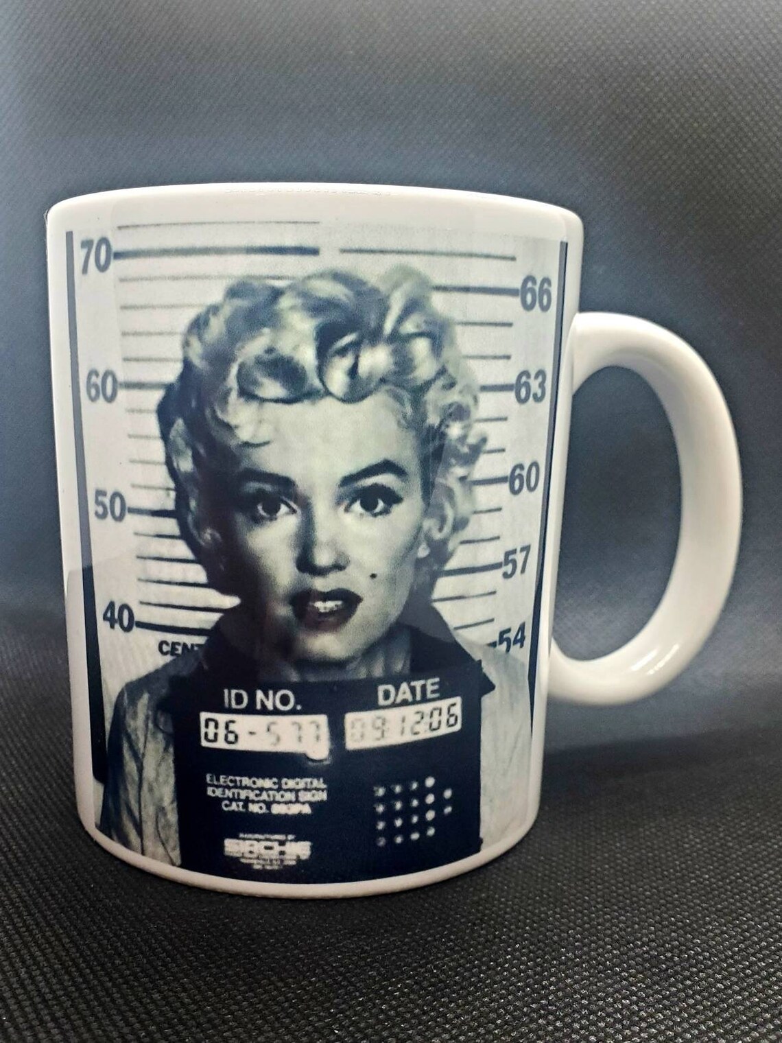 Marilyn Monroe Mug Shot Coffee Cup - Etsy