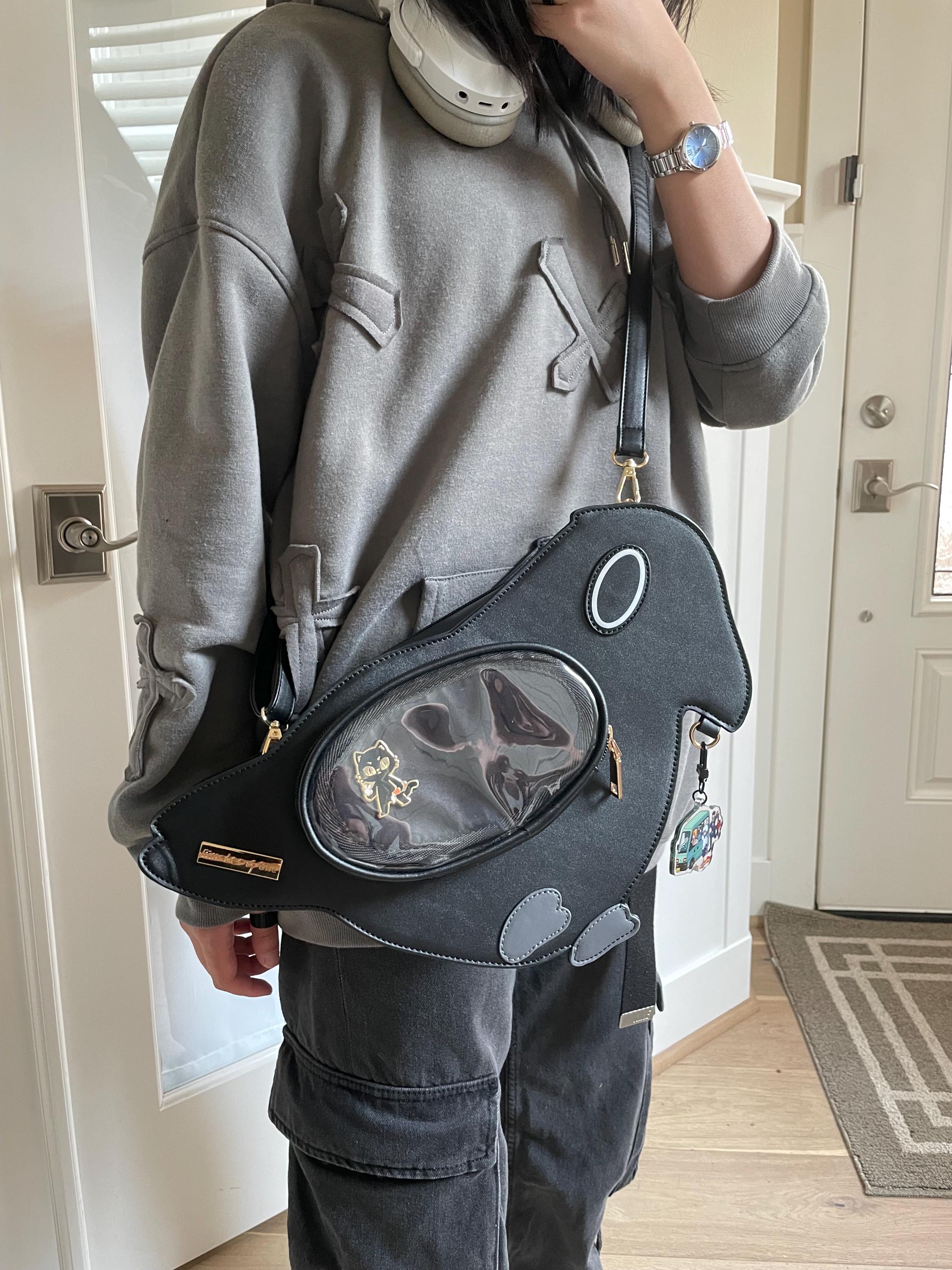 Crow Crossbody Bag/backpack Ita Bag - Etsy