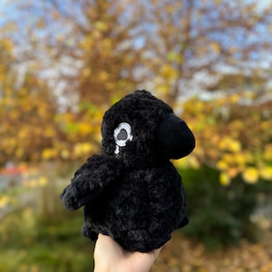 Murder of One Crow Plushie - Etsy