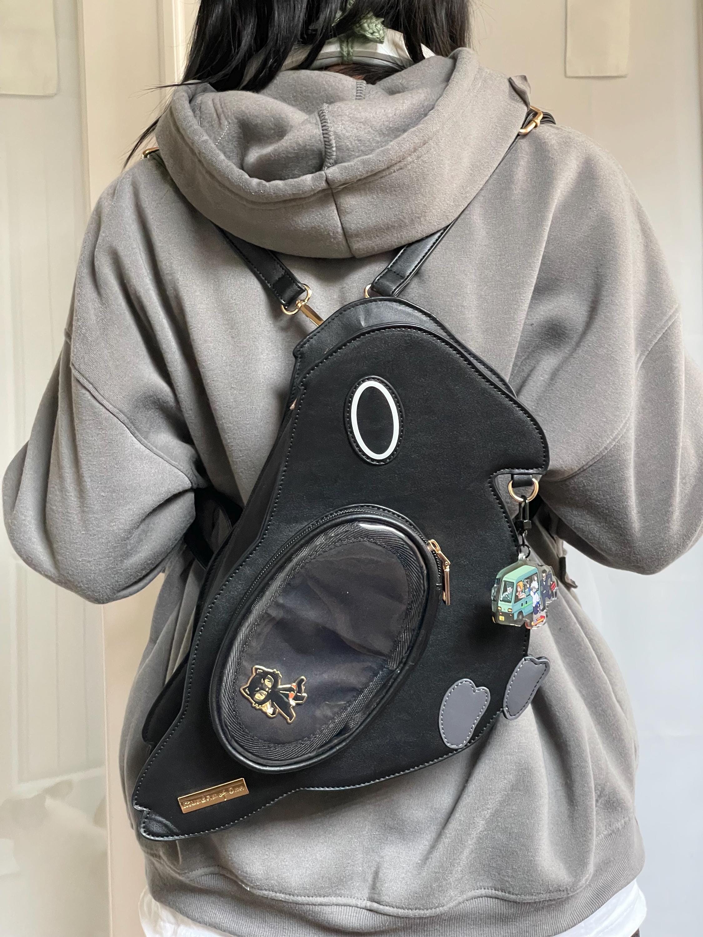 Crow Crossbody Bag/backpack Ita Bag - Etsy