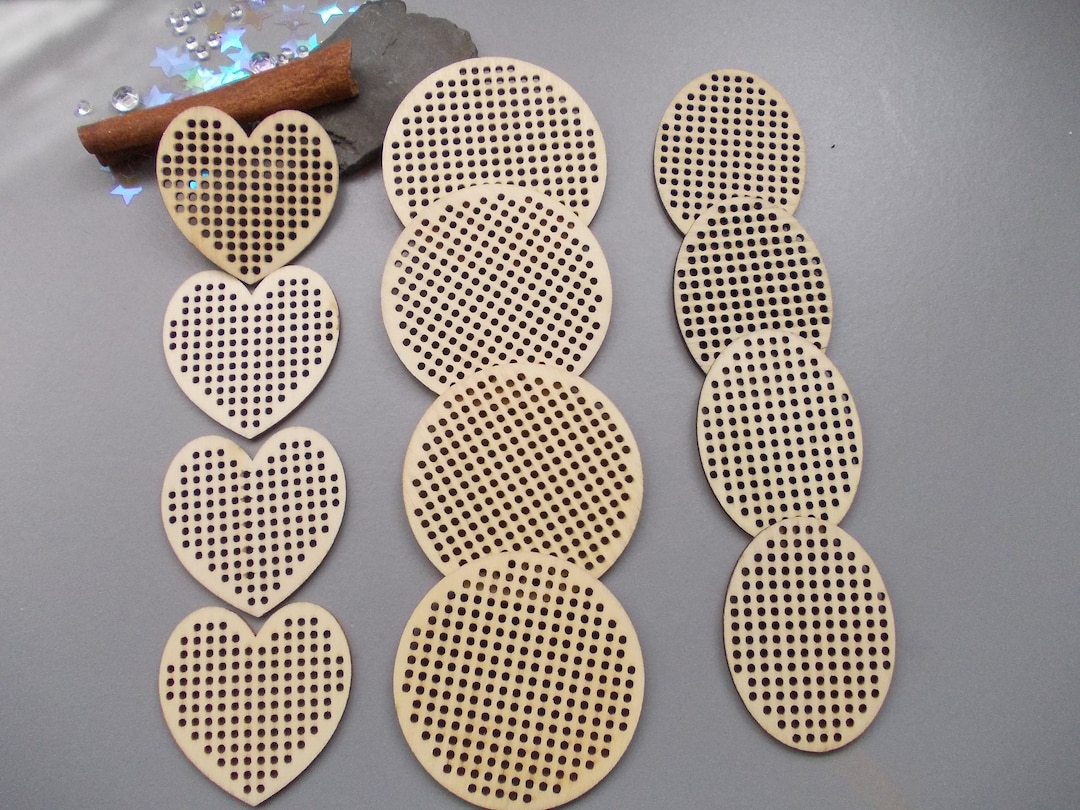 Wooden Template Blanks, Make Your Own Design With Embroidery Threads - Etsy