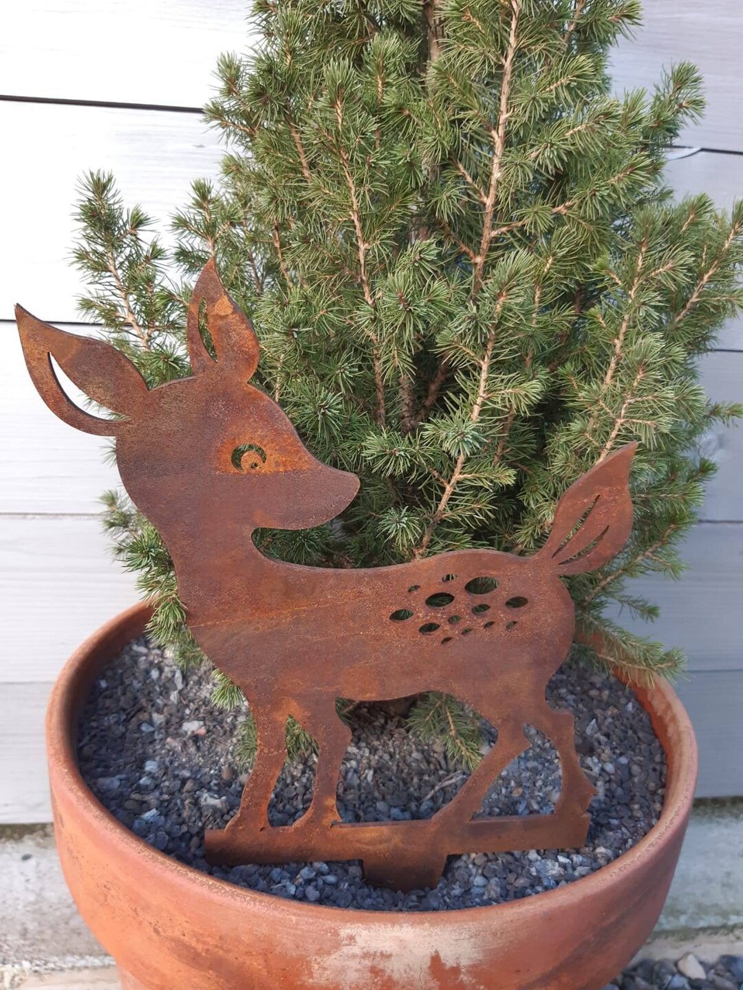 Garden Stake Bambi, Garden Stake Deer, Deer, Bambi - Etsy