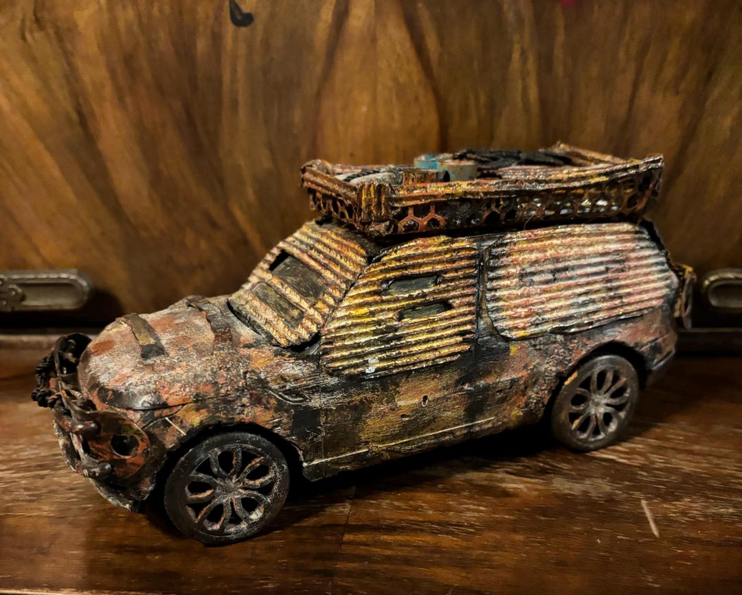 Post Apocalyptic RC Car 1/24 Scale - Etsy