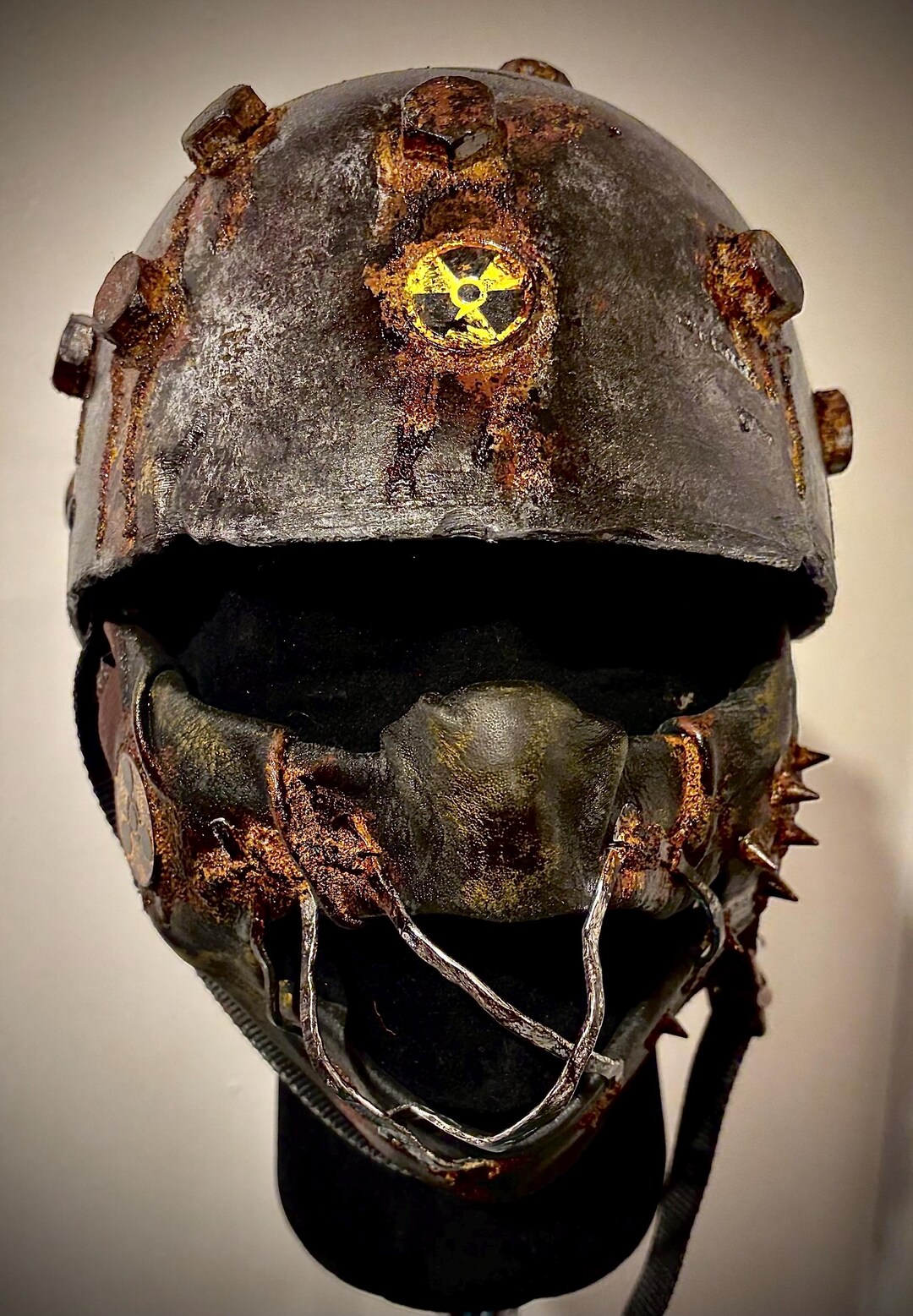Post Apocalyptic Raider Helmet Rig - Etsy
