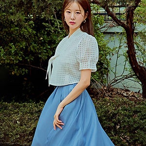 Korean Modern Hanbok Jeogori Women's Traditional Jeogori TETEROT SALON ...