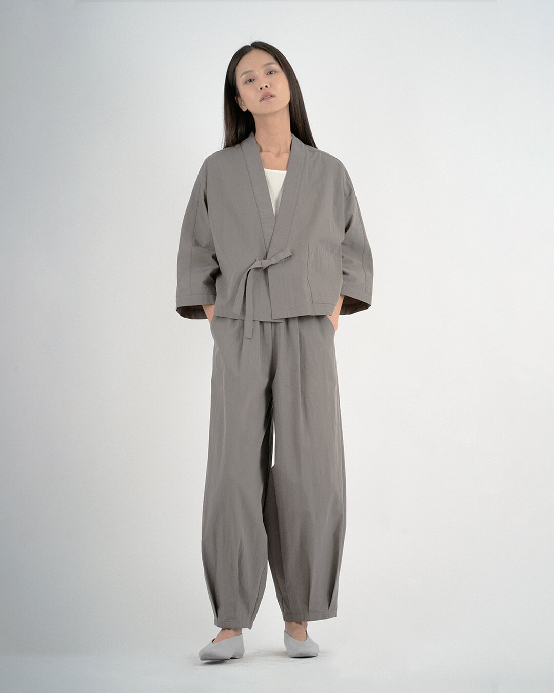 UNISEX Modern Hanbok Comfortable Hanbok Pants Wide Leg Pants TETEROT ...