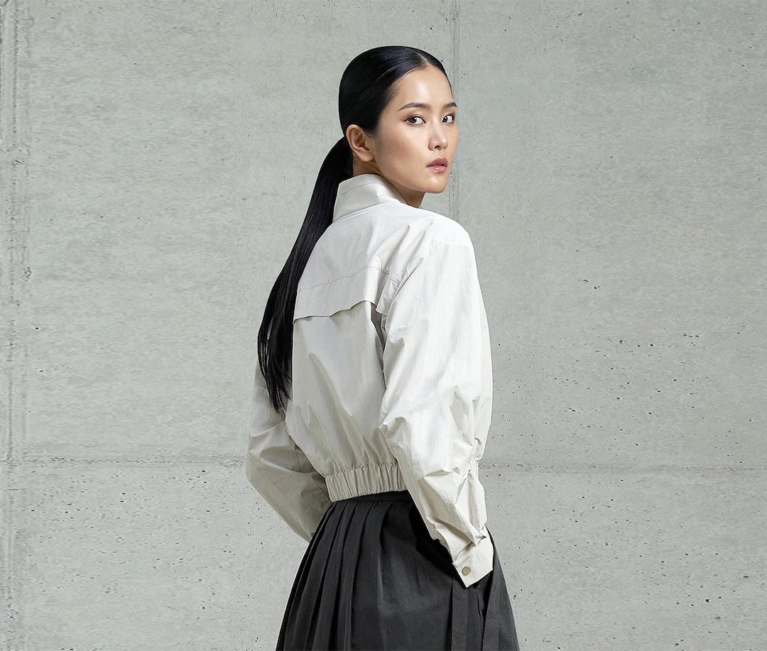 Modern Hanbok Crop Jacket Retro Bomber Jacket Kpop BTS Street Fashion ...