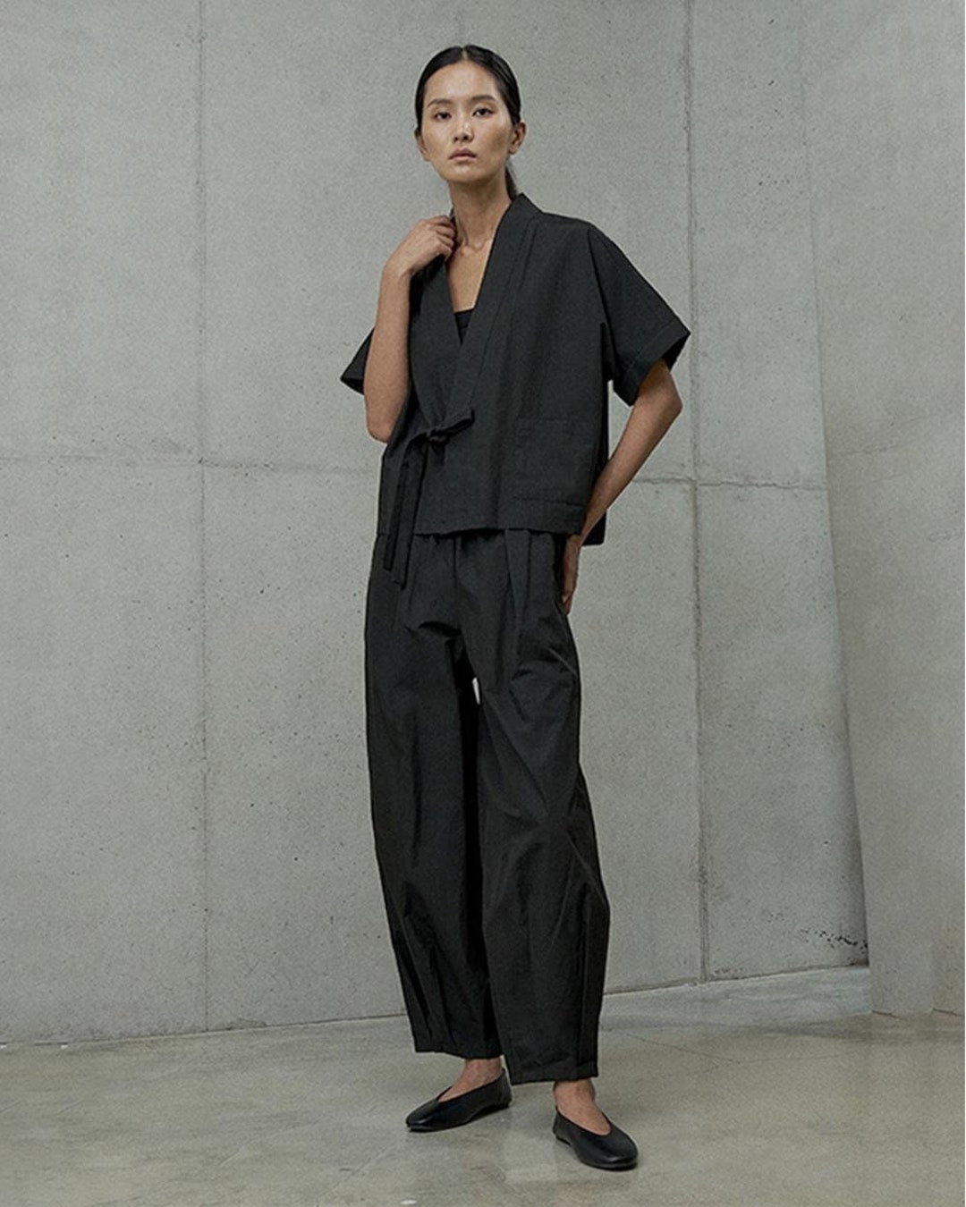 Hanbok Loose Fit Pants Comfortable Waist-banding Trousers TETEROT SALON ...