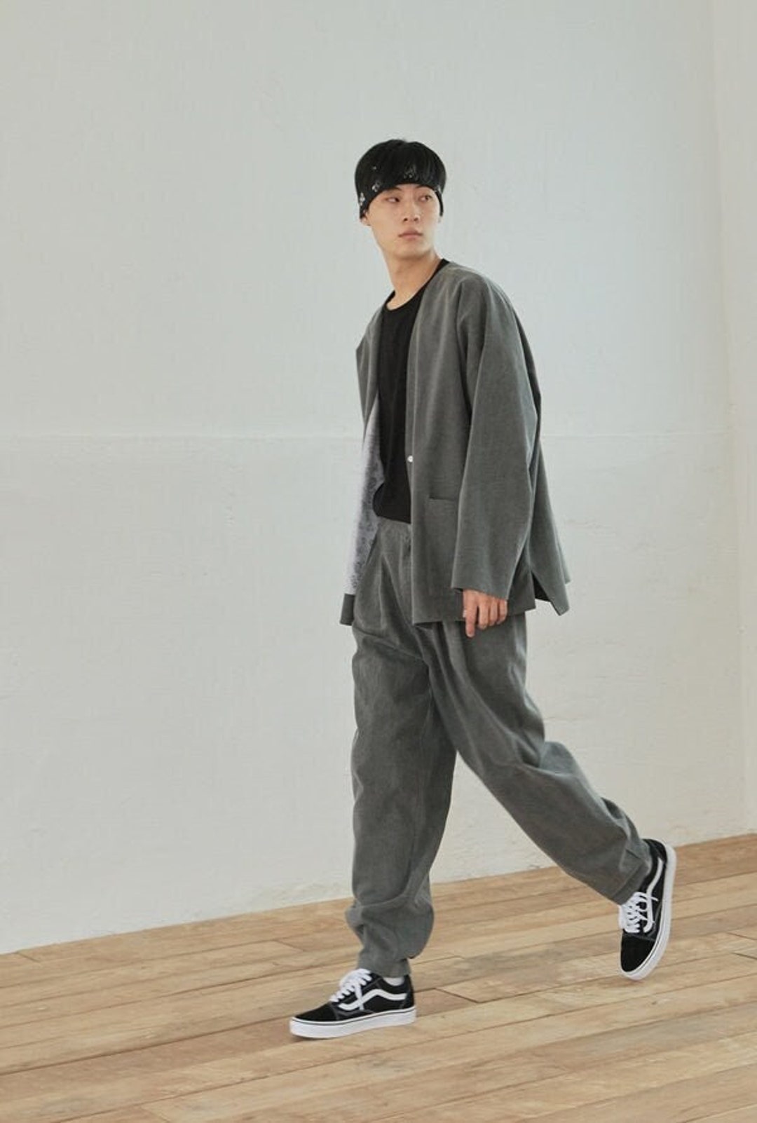 Unisex Modern Hanbok Loose Fit Jacket, Oversized Retro Jacket Kpop BTS ...