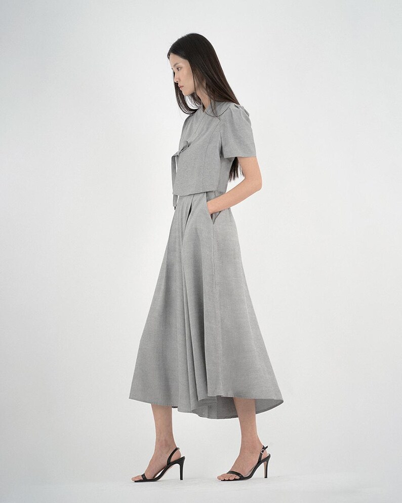 Korean Modern Hanbok K-fashion Short-sleeved Jeogori for Summer TETEROT ...
