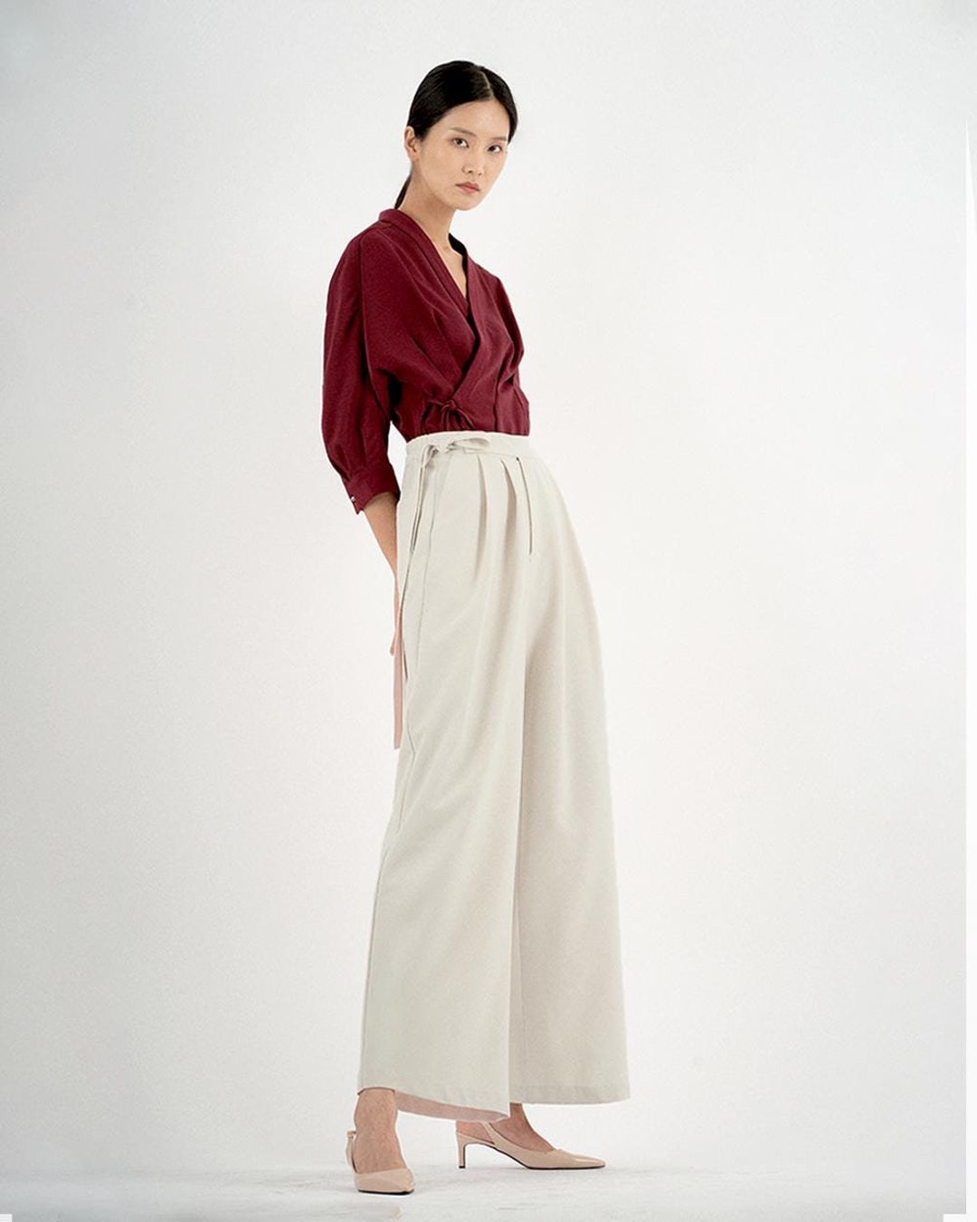 Hanbok Loose Fit Pants for Office Worker Urban Hanbok Pants TETEROT ...