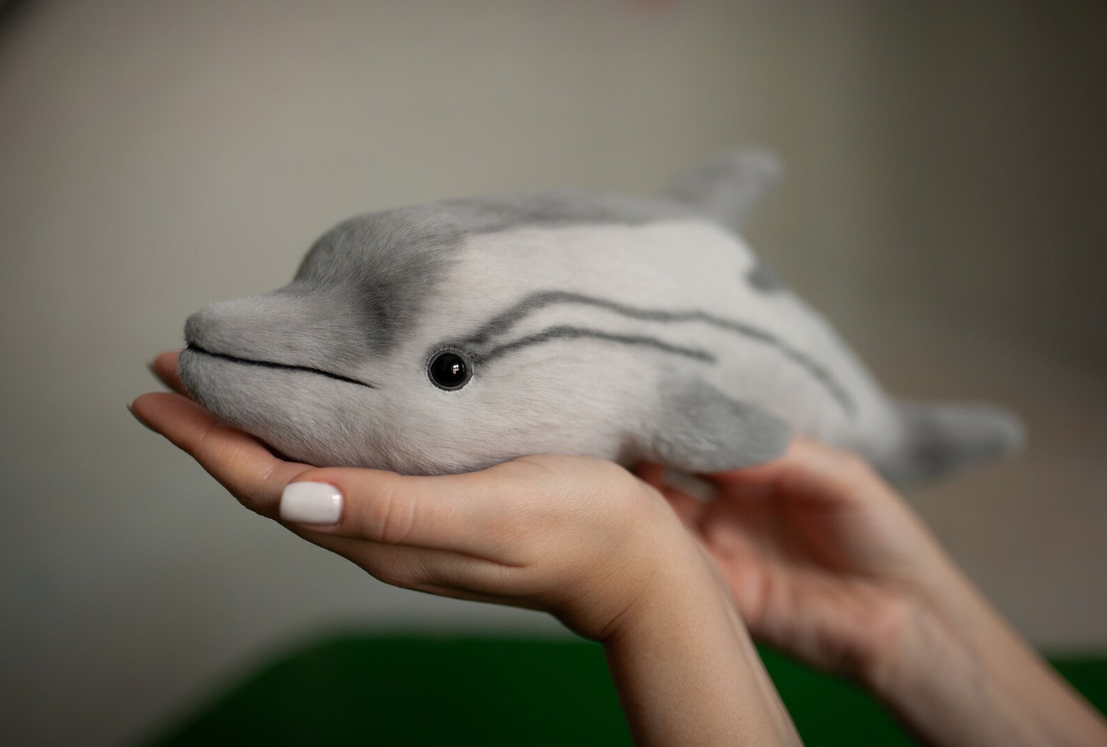 EXAMPLE TOY Made to order Plush dolphin Realistic ooak toy | Etsy