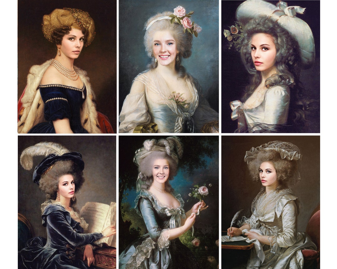 Custom Historical Portrait,custom Portrait,custom Painting,portrait on ...