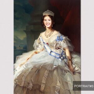 Custom Historical Portrait,custom Portrait,custom Painting,portrait on ...
