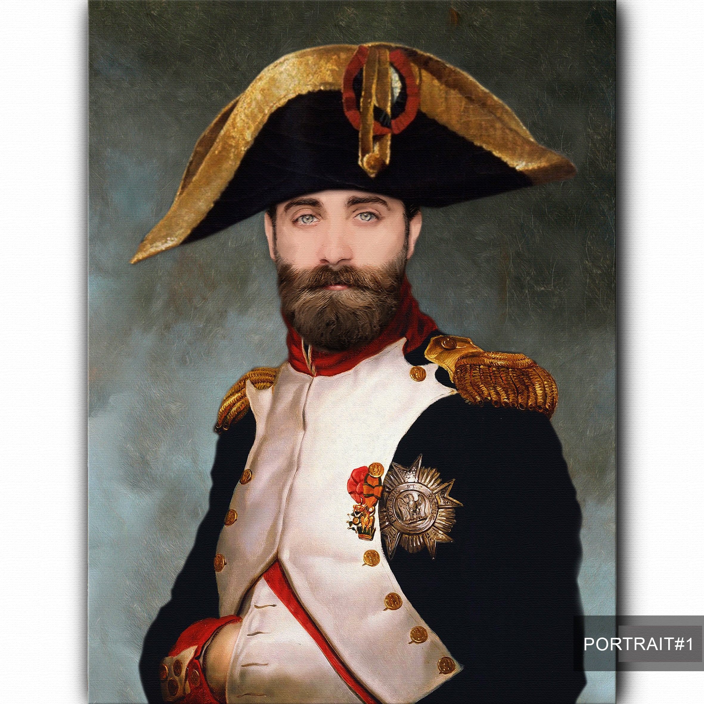 Custom Napoleon Portraitcustom Portraitcustom Paintingroyal - Etsy UK