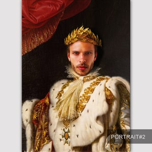 Custom Napoleon Portrait,custom Portrait,custom Painting,royal Portrait ...