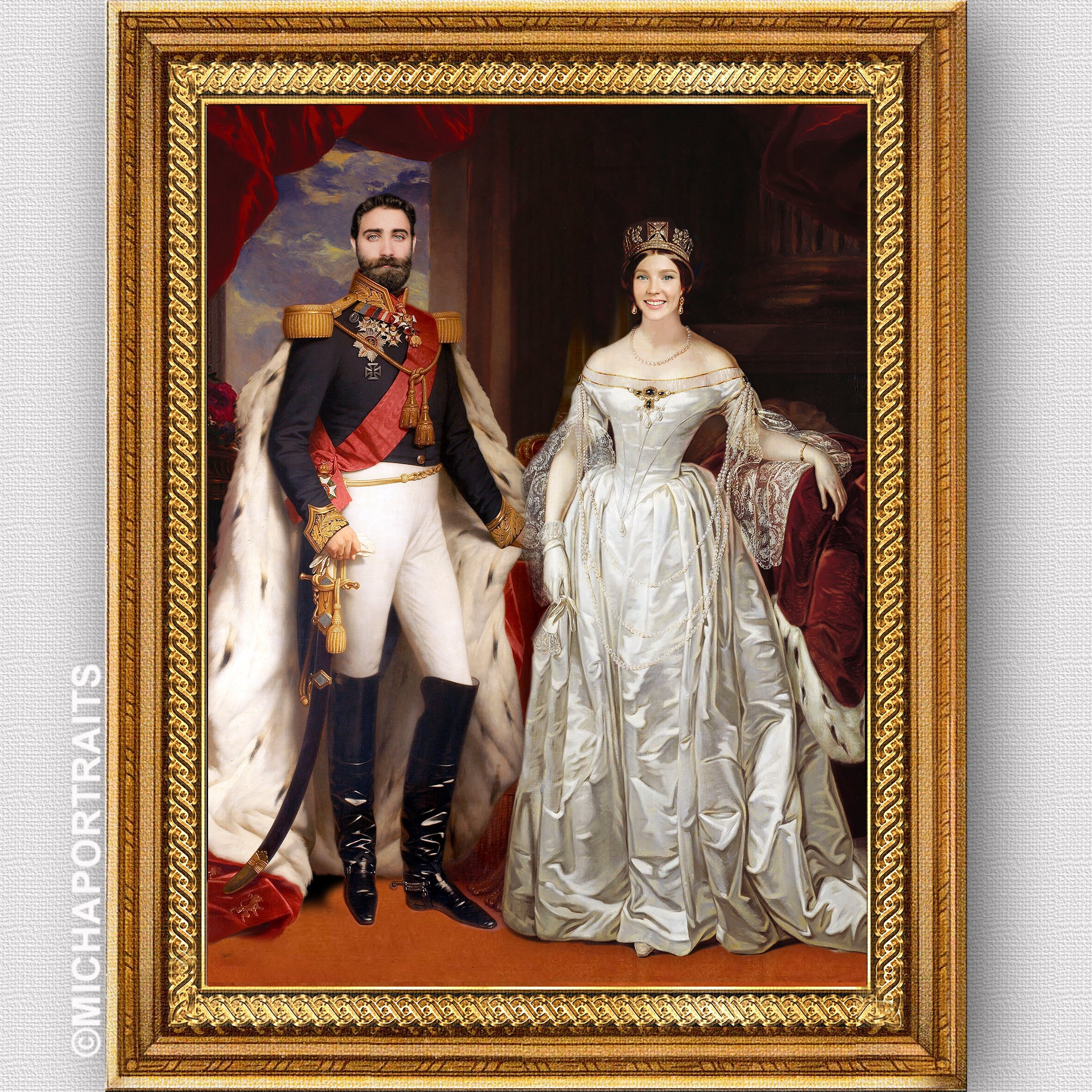 Royal King Portrait