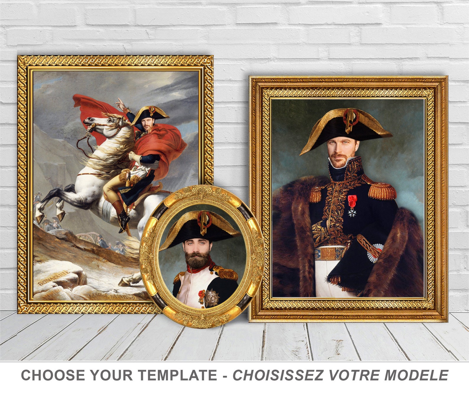 Custom Napoleon Portrait,custom Portrait,custom Painting,royal Portrait ...