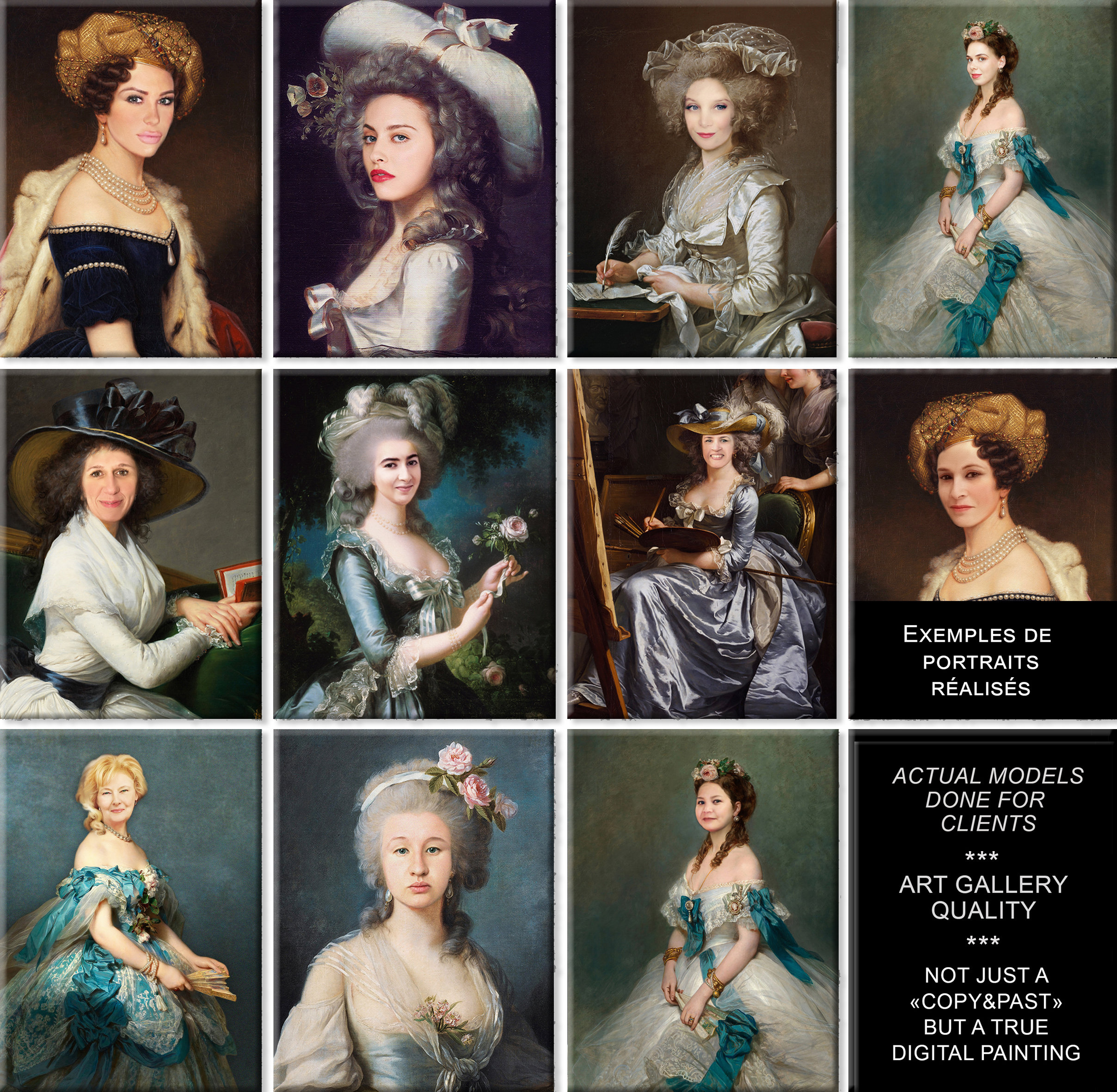 Custom Historical Portrait,custom Portrait,custom Painting,portrait on ...