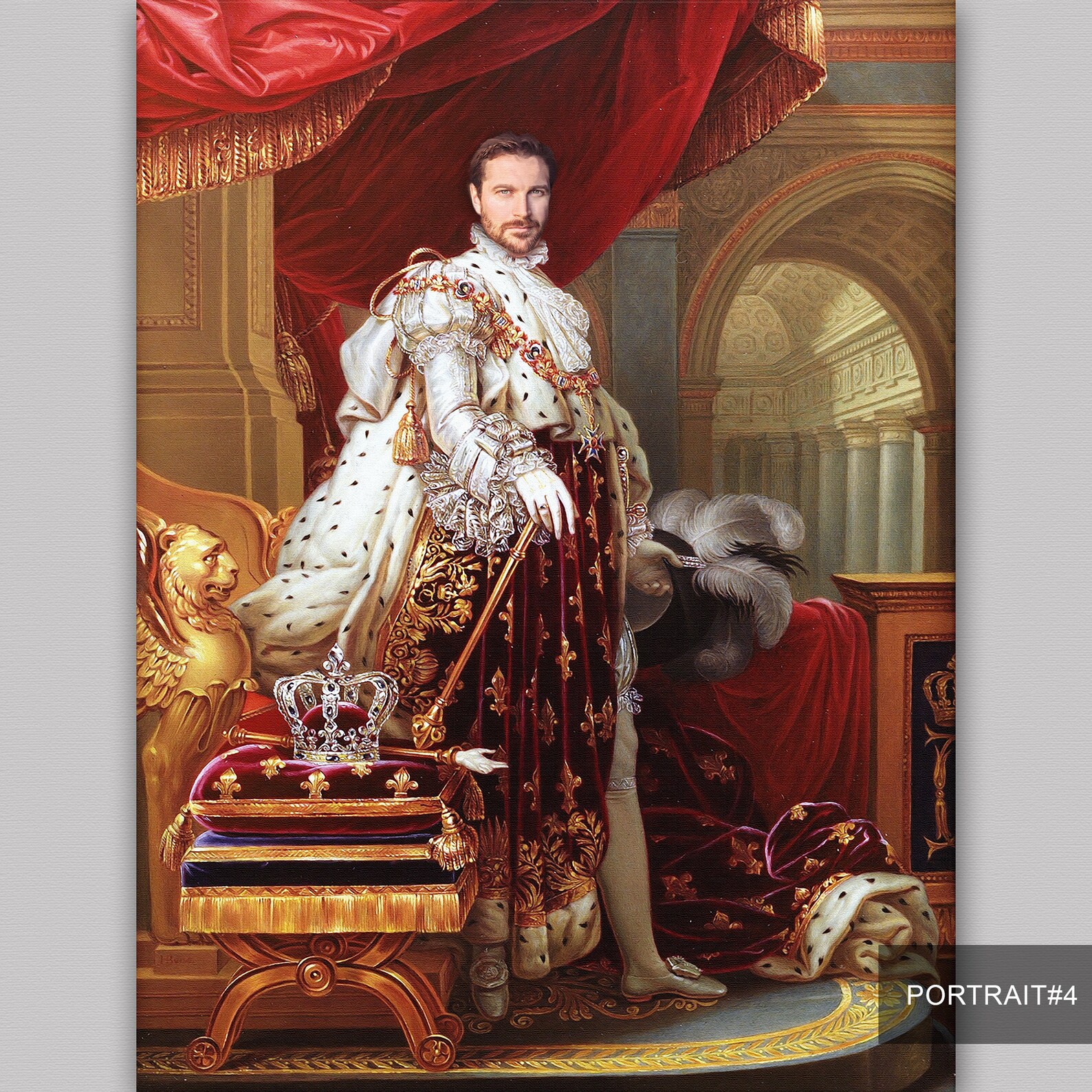 Custom Historical Portrait,custom Portrait,custom Painting,portrait on ...