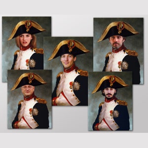 Custom Napoleon Portrait,custom Portrait,custom Painting,royal Portrait ...