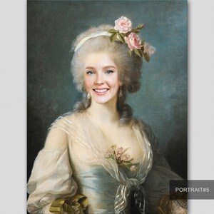 Custom Historical Portrait,custom Portrait,custom Painting,portrait on ...