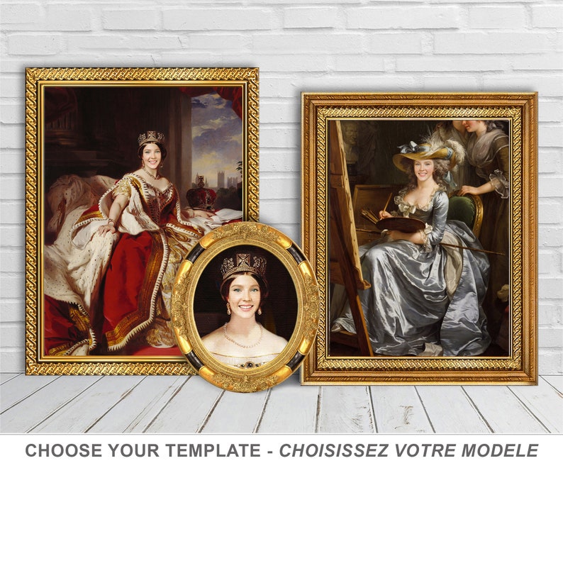 Custom Historical Portrait,custom Portrait,custom Painting,portrait on ...
