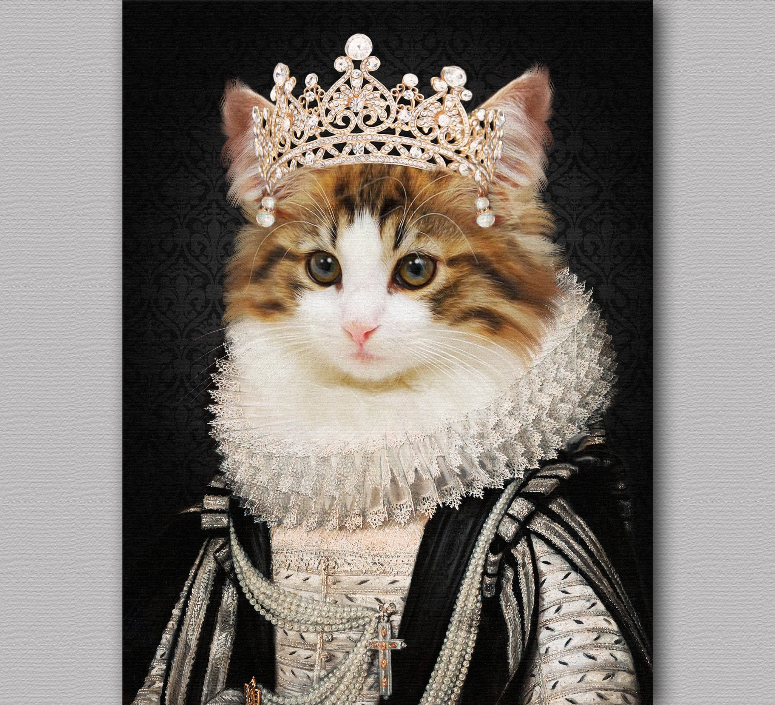 Royal Pet Portraits Template Royal Pet Portrait Template Free It Is 