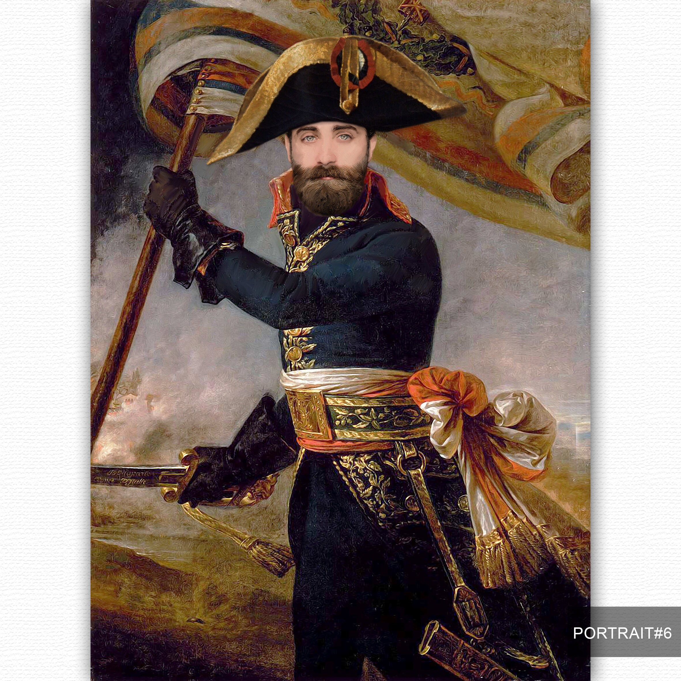 Custom Napoleon Portraitcustom Portraitcustom Paintingroyal | Etsy