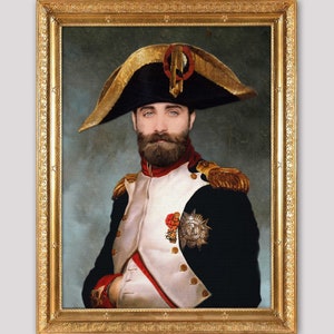 Custom King Portrait,custom Portrait,male Portrait,royal Portrait,regal ...