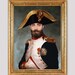 Custom King Portrait,custom Portrait,male Portrait,royal Portrait,regal ...