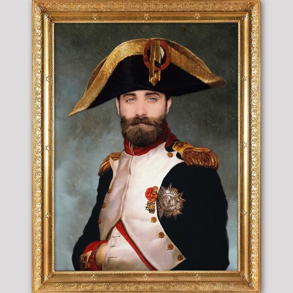 Custom Napoleon Portraitcustom Portraitcustom Paintingroyal | Etsy