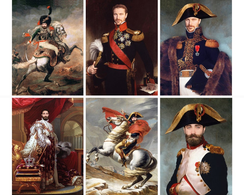 Custom Historical Portraitcustom Portraitcustom | Etsy