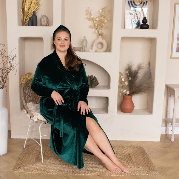 Plus Size Robe - Etsy