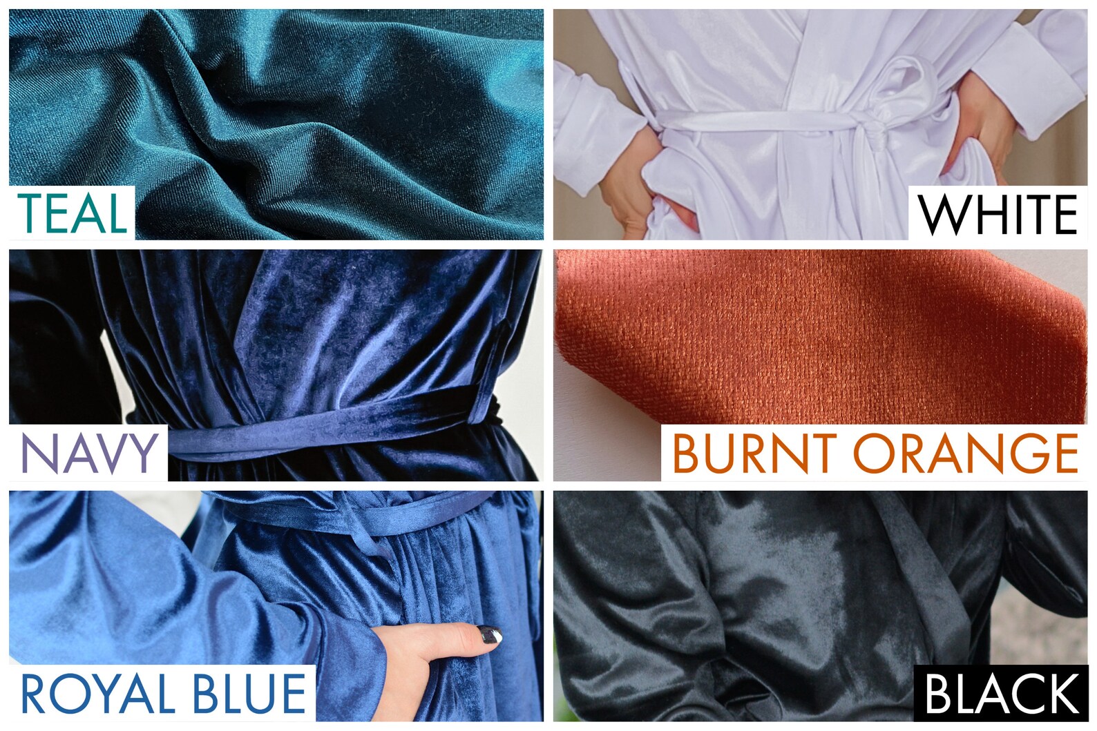 Floor Length Robe Velvet Robe Bride Long Robe Bride Robe - Etsy