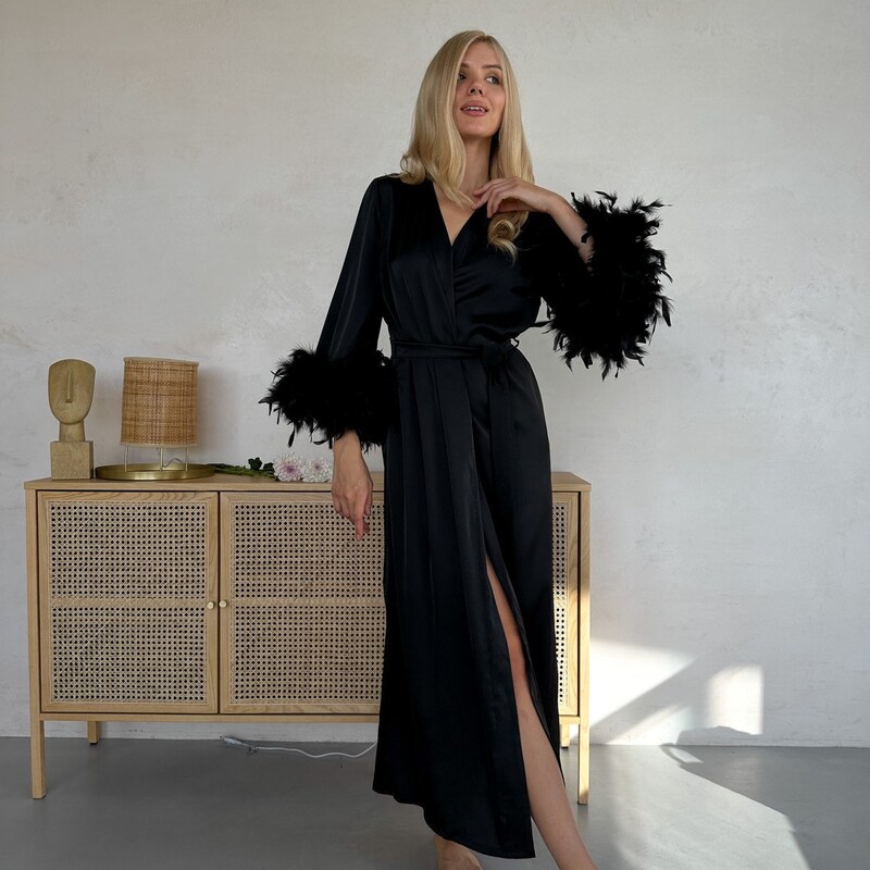 Feather Robe - Etsy