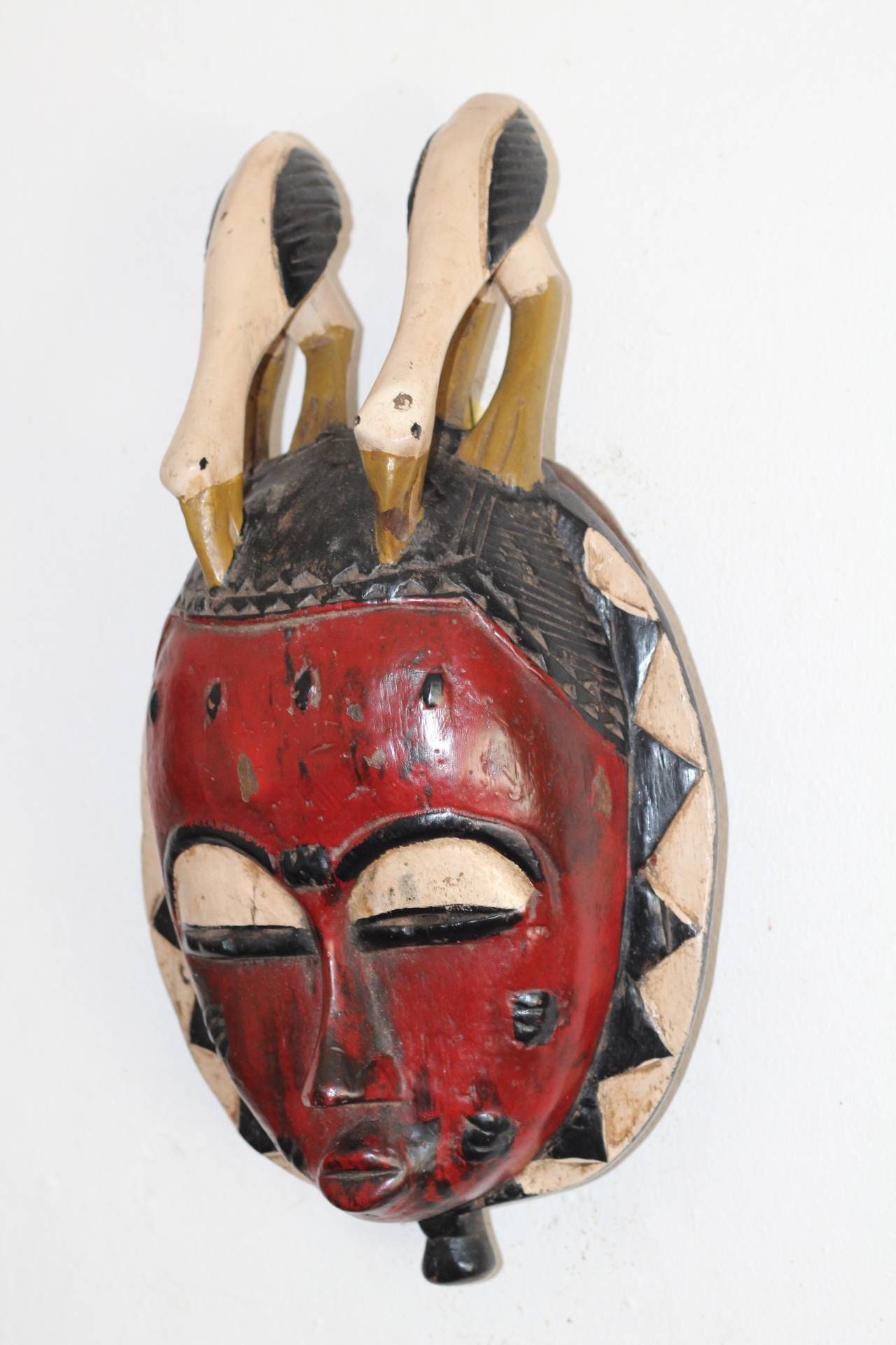 Baule Masks. Wooden Wall Mask. African Wall Mask - Etsy