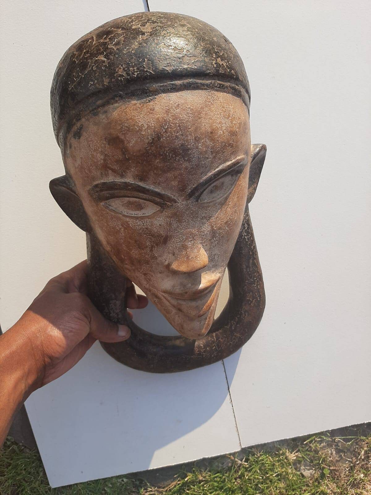 Bakongo Mask. Congo Style Mask. Wooden Wall Decor. Wooden - Etsy