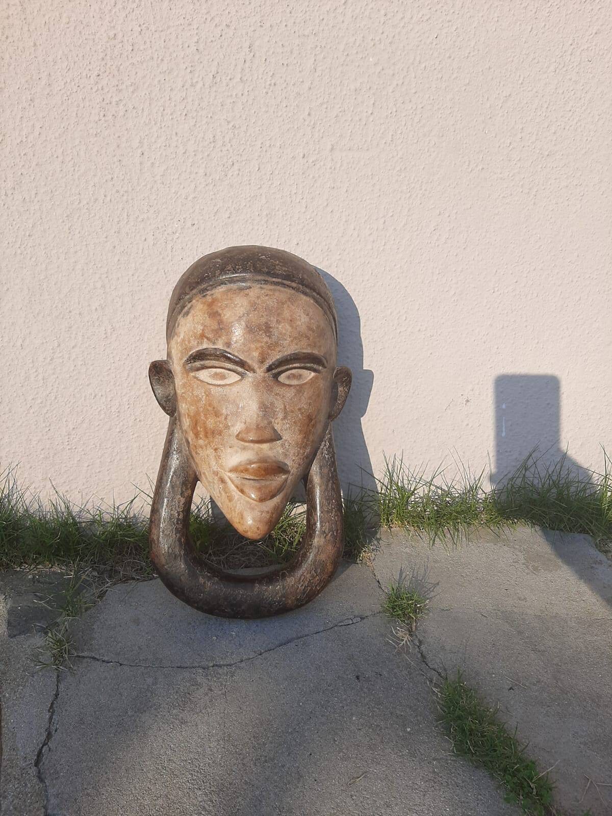 Bakongo Mask. Congo Style Mask. Wooden Wall Decor. Wooden - Etsy