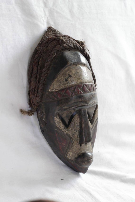 CHOKWE Chisaluke Mask. African Wooden Ethnic Mask. - Etsy
