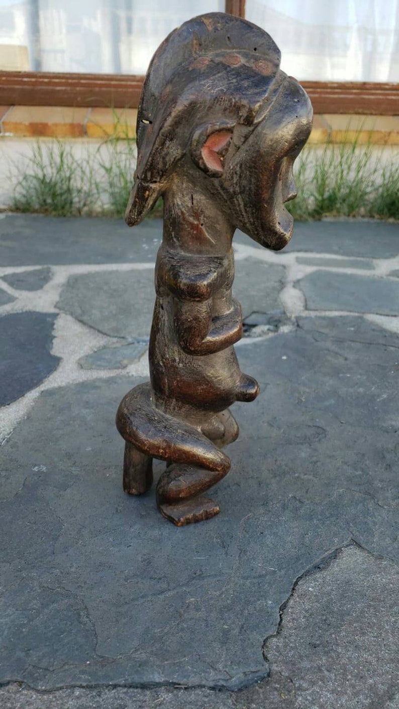 Fang Reliquary Figure. African Art Fang Tribe Mask. - Etsy