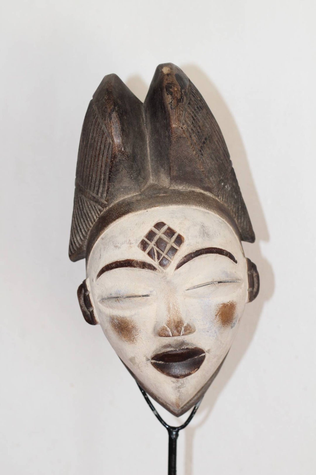 Punu Mask. Okuyi Mask. Bapunu Mask. Unique African Mask. - Etsy