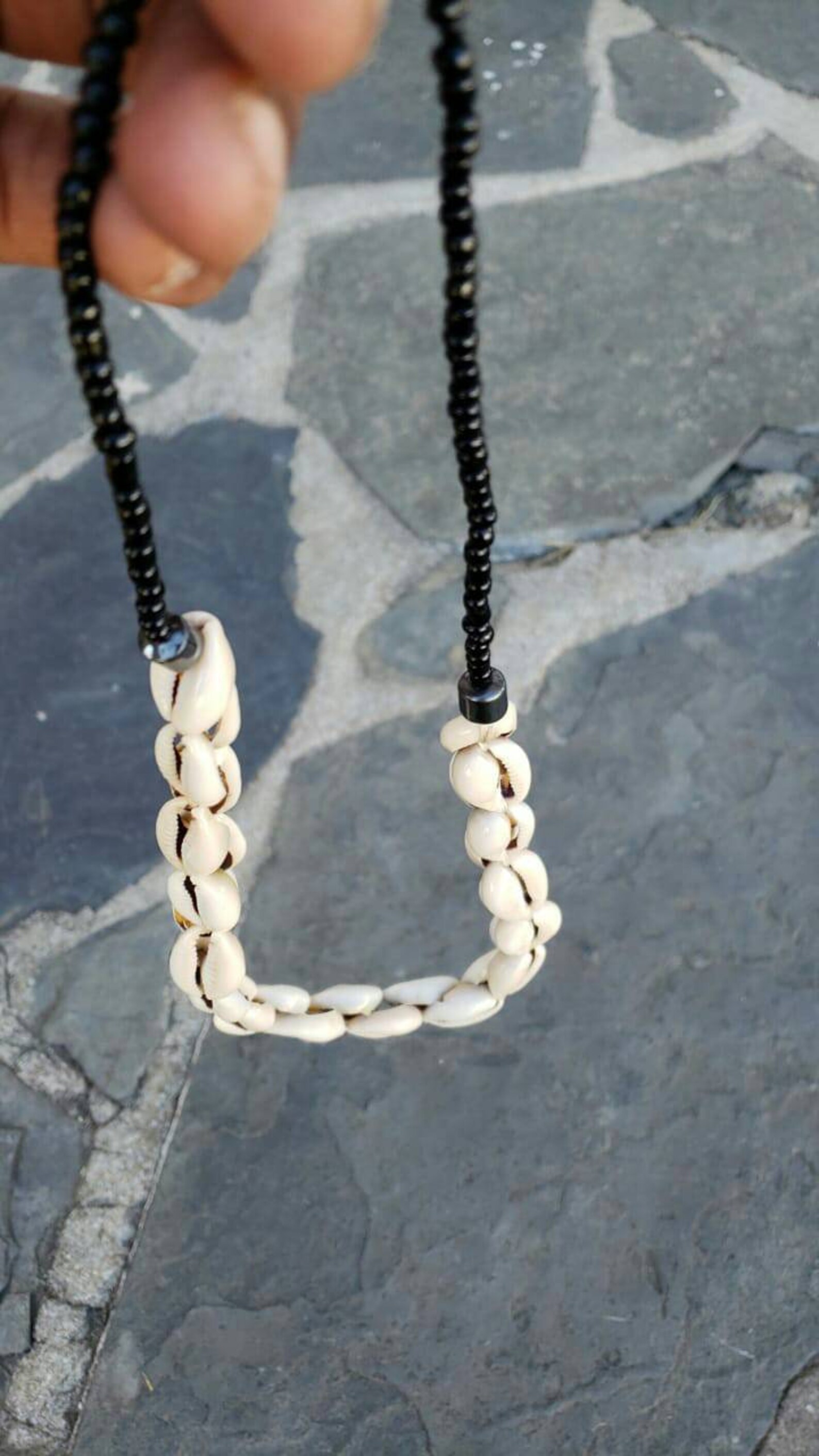 Cowrie Shell Choker Necklace. Ethnic. Tribal Seashell Beach Jewellery ...