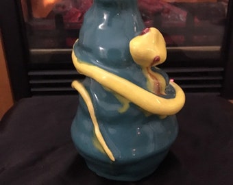 Snake vase | Etsy