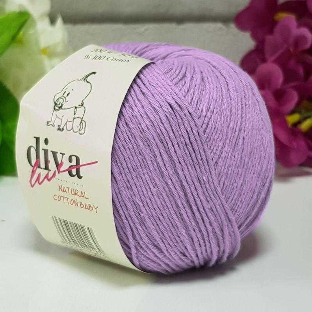 Natural Cotton Baby Yarn Perfect for Baby Blankets/clothes - Etsy