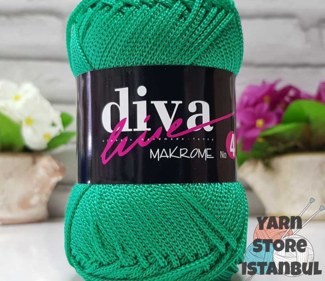 2mm Macrame Cord, Polyester Macrame Yarn Perfect for Bags and Home ...