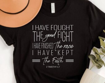 I Have Fought the Good Fight - Etsy
