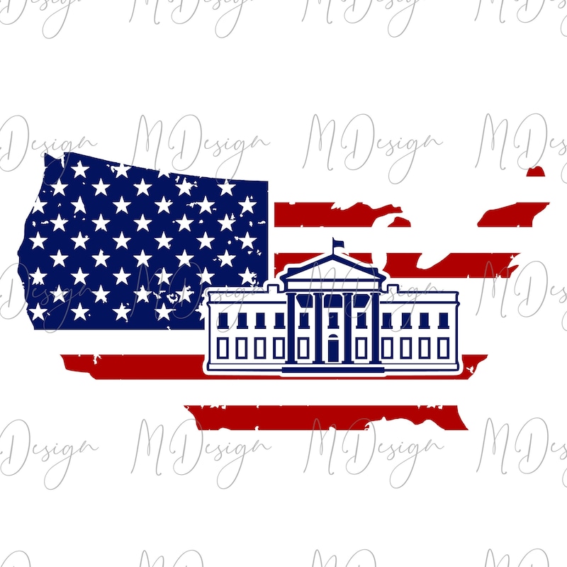 The White House Svg - Etsy