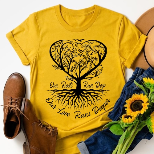 Our Roots Run Deep but Our Love Runs Deeper SVG Family - Etsy